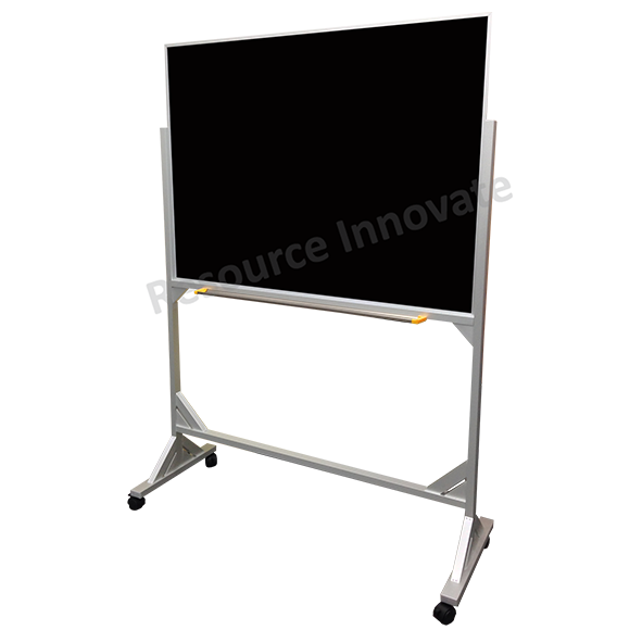 MOBILE MAGNETIC CHALKBOARD - ALUMINIUM STAND | RESOURCE INNOVATE PTE LTD
