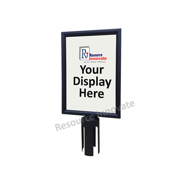 BLACK Q-DISPLAY FRAME | RESOURCE INNOVATE PTE LTD