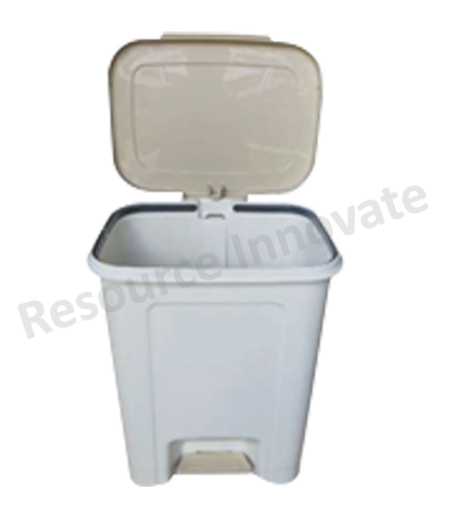 STREET BIN - RECTANGULAR PEDAL BIN | RESOURCE INNOVATE PTE LTD